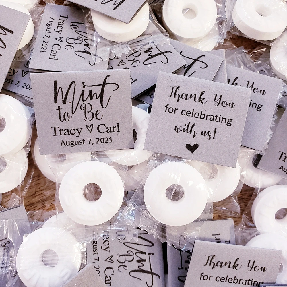 Mint To Be Wedding Mints