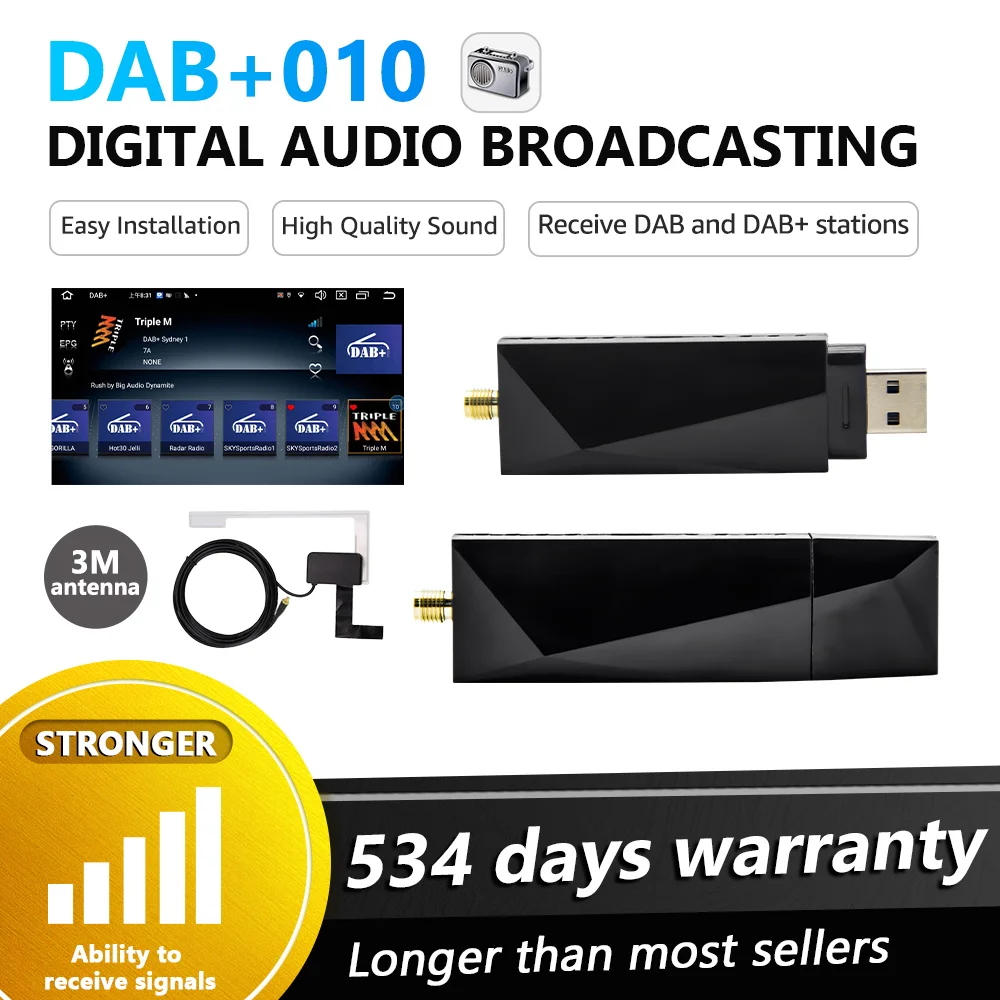 SNRG-Dab-Radio-Receiver-In-Car-Antenna-Digital-DAB-Adapter-Tuner-Box ...