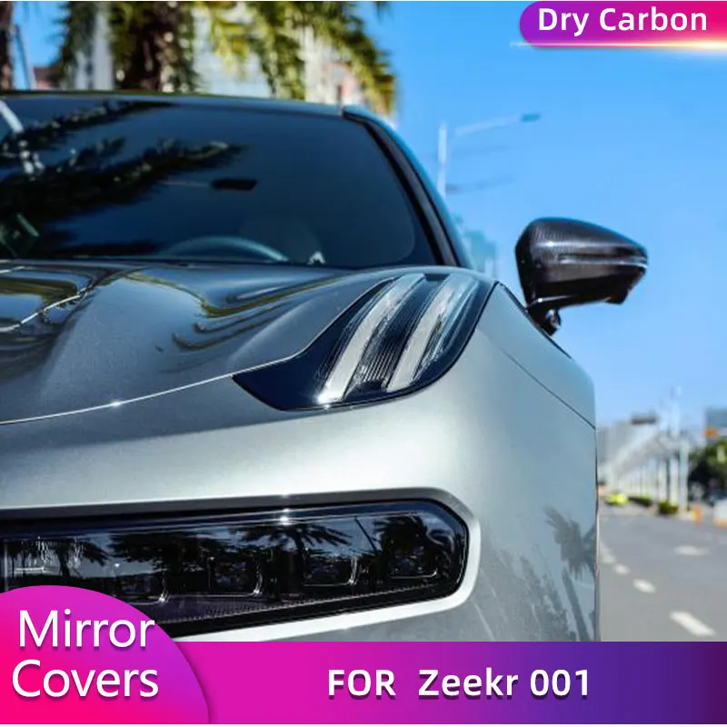 Dry-Carbon-Fiber-Car-Rearview-Mirror-Covers-Caps-For-Zeekr-001-2021 ...