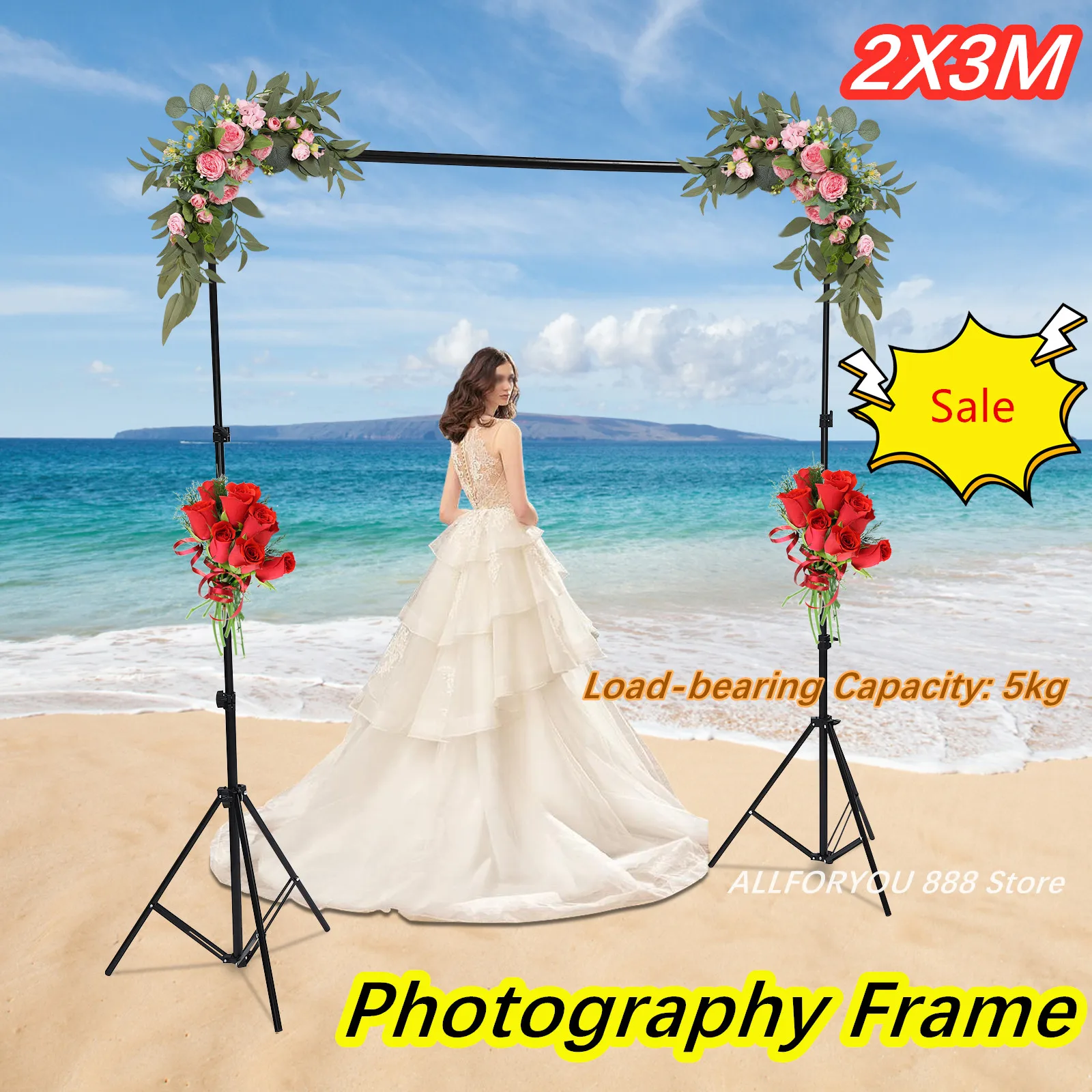 Backdrop-Stand-2X3M-Adjustable-Photography-Frame-Background-Holder-11 ...