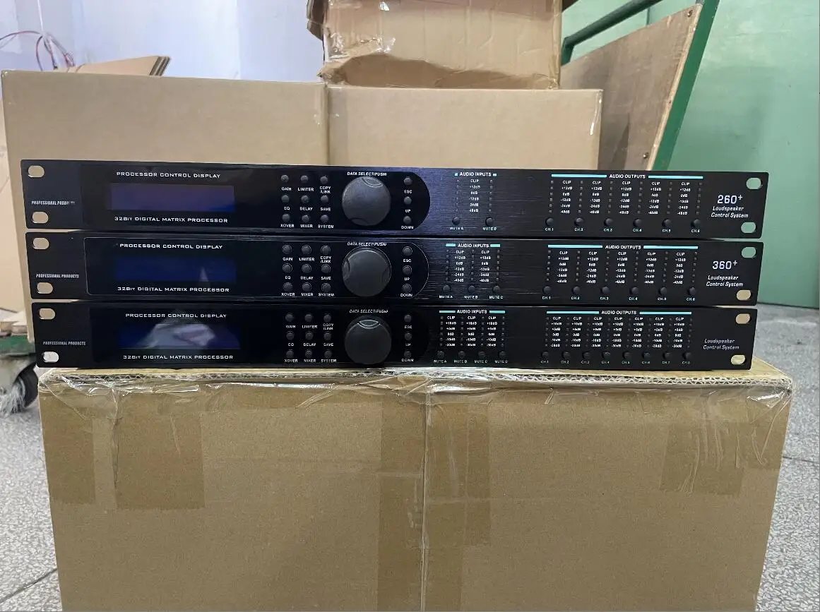 Dbx new High speed digital audio processor 260 360 480 2/3/4 input 6/8 output Professional Sound ...