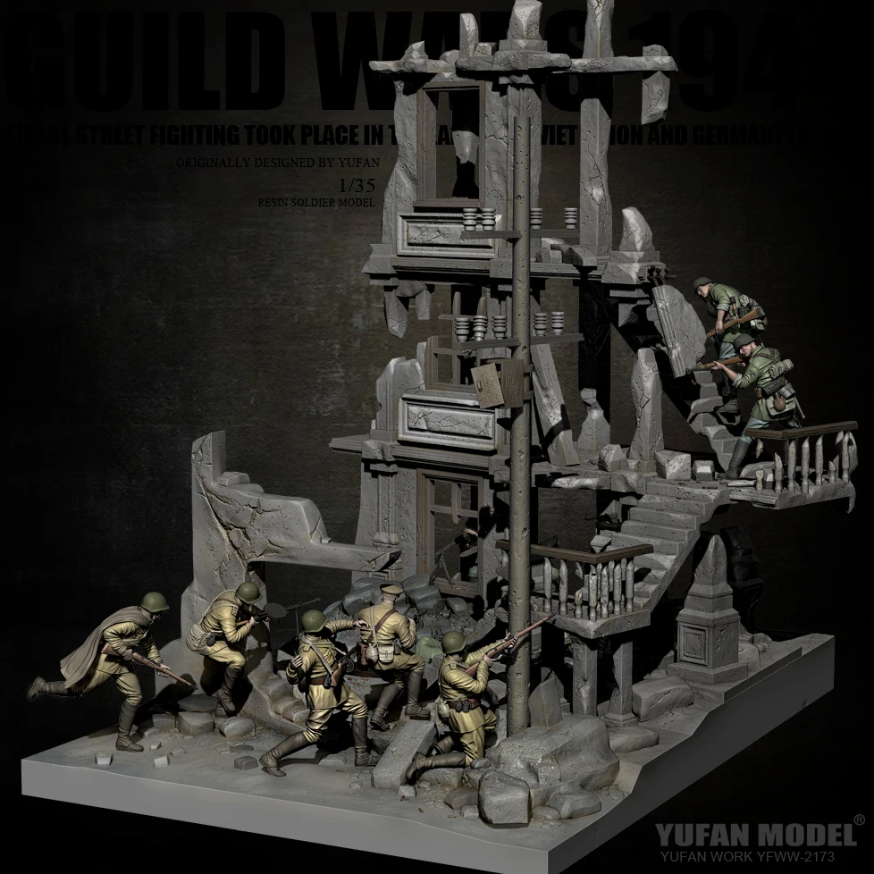 YUFAN-MODEL-1-35-Resin-Soldier-model-kits-figure-colorless-and-self ...