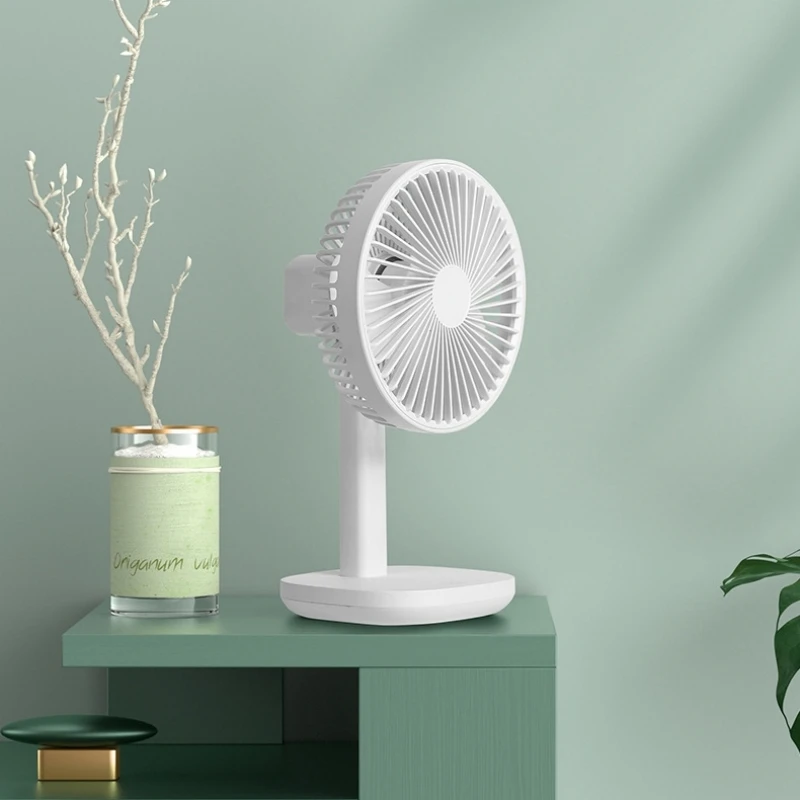 Portable-Fan-4000mAh-Automatic-Rotary-Cooling-Fan-USB-Charging-Air ...