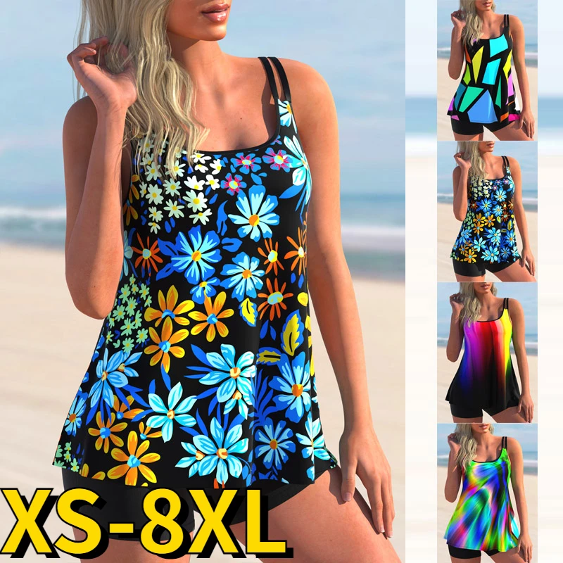 Mai Feminino Duas Pe As Conjunto Tankini Ver O Novo Design Impress O