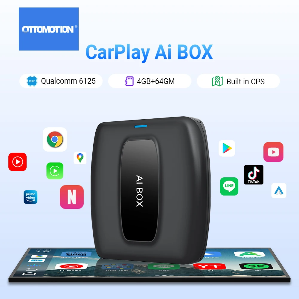 New-CarPlay-Ai-Box-for-Youtube-Netflix-Spotify-Wireless-Adapter-for-Car ...