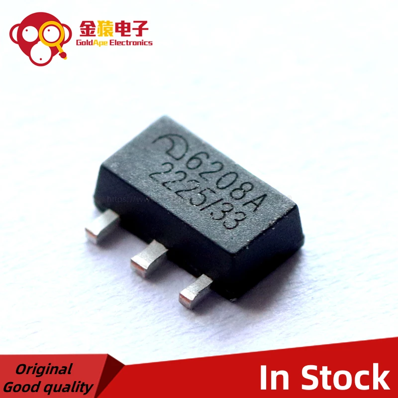 20pieces ME6208A33PG SOT-89 6208A ME LDO ME6208A30PG ME6208A36PG ...