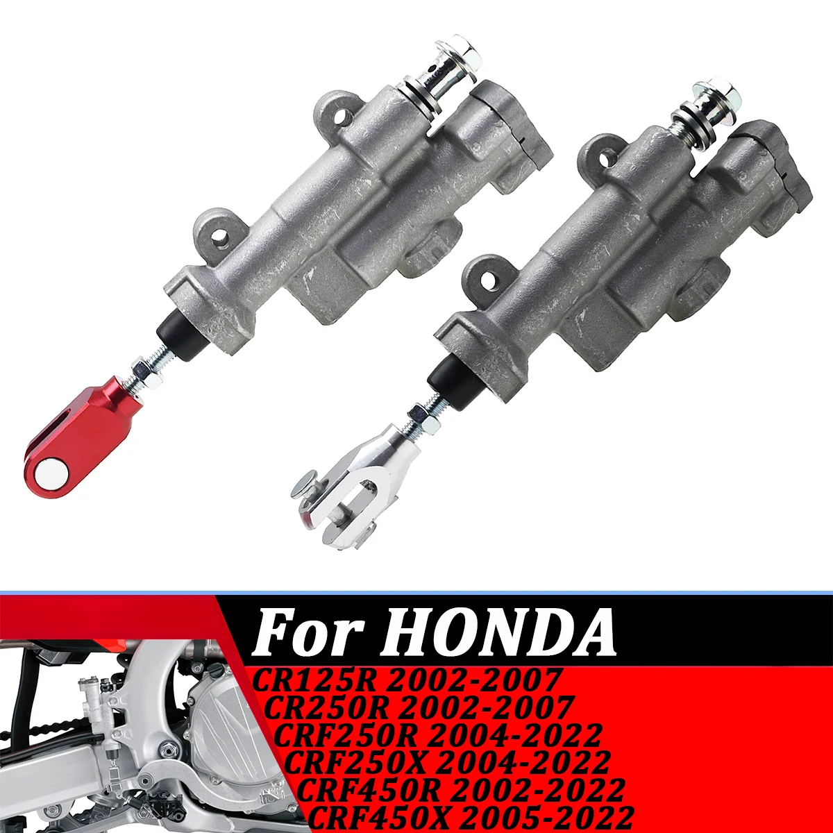 Dirt Bike Motorcycle Rear Hydraulic Brake Master Cylinder Pump For Kayo ...