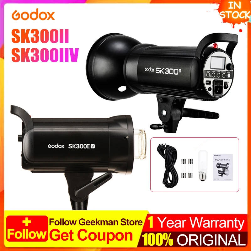 Godox-SK300II-SK300-II-SK300IIV-110V-220V-Professional-Studio-Strobe ...