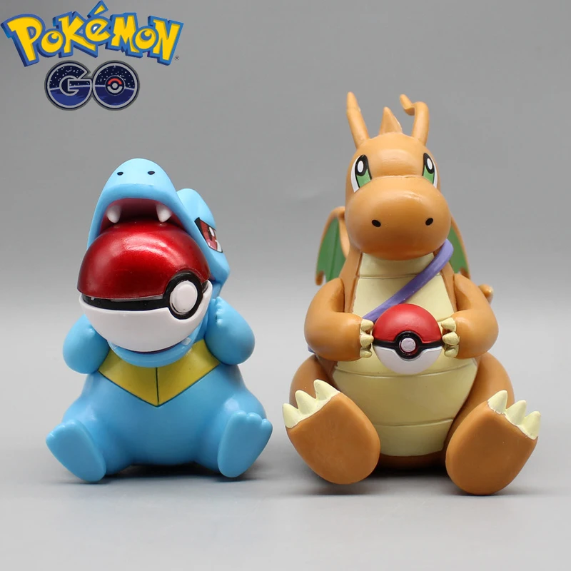 Pokemon-12cm-GK-Odd-Totodile-Sitting-Dragonite-Handmade-Model ...