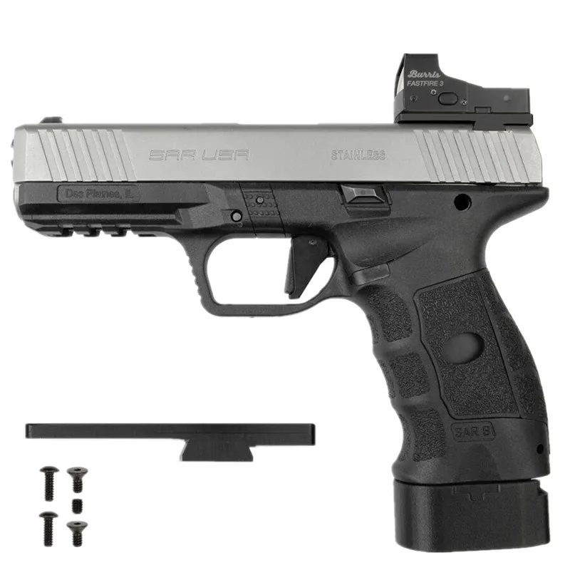 Mira-ptica-de-Metal-placa-de-montaje-de-aluminio-para-pistolas-SAR9-SAR ...