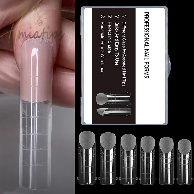 120pcs-Matte-Quick-Building-Nail-Mold-Tip-Full-Cover-Dual-Poly-Nail-Gel ...