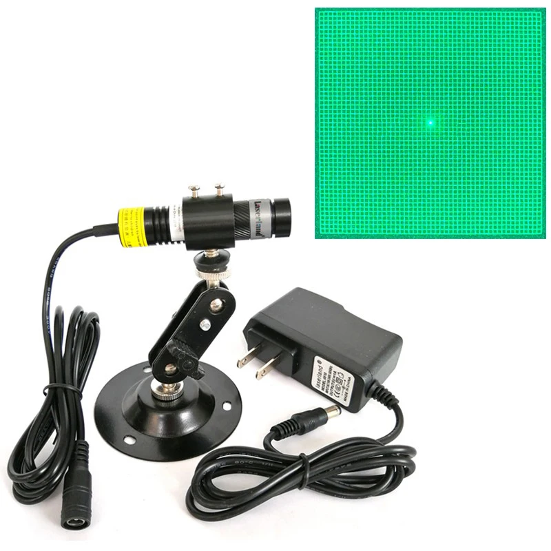 520nm Grid Green Light Grating Laser Module 50*50mm - BeamQ Laser