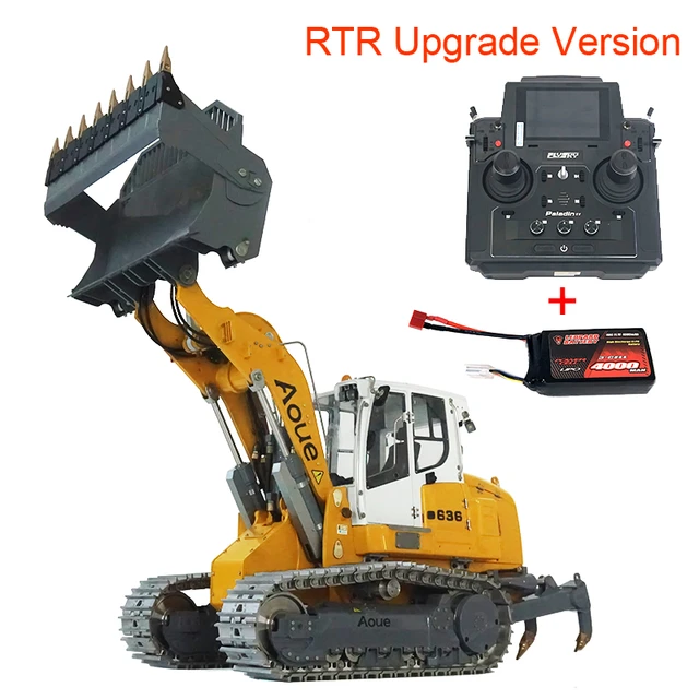 Lesu 1/14 Lr636 Track Loader Model With Battery Remote, 42% OFF
