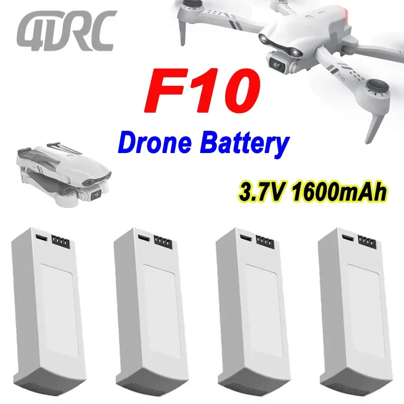 4DRC Original F10 Drone Battery 3.7V 1600mAh For F10 Spare Battery RC ...