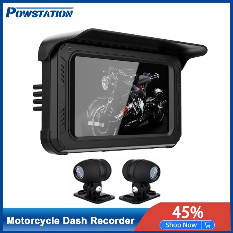Dual-1080P-Motorcycle-Dash-Recorder-WIFI-Motorcycle-Camera-Waterproof ...