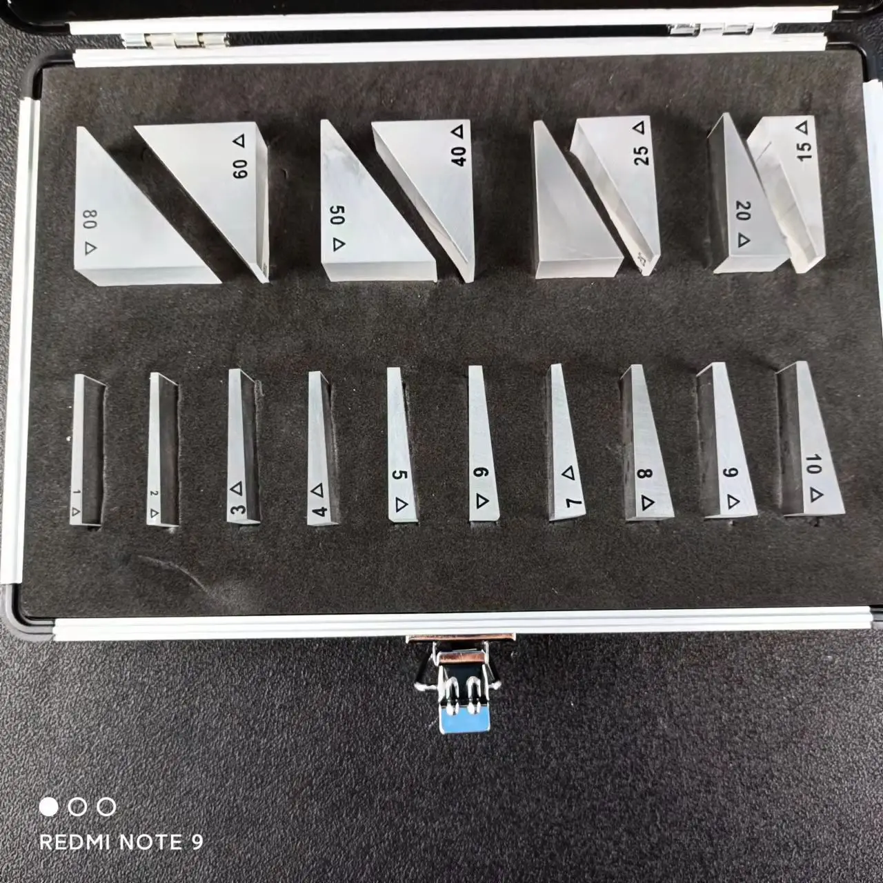 1 Set Optical Wedge Prism Ophthalmic Strabismus Wedge Prism Glass Lens ...