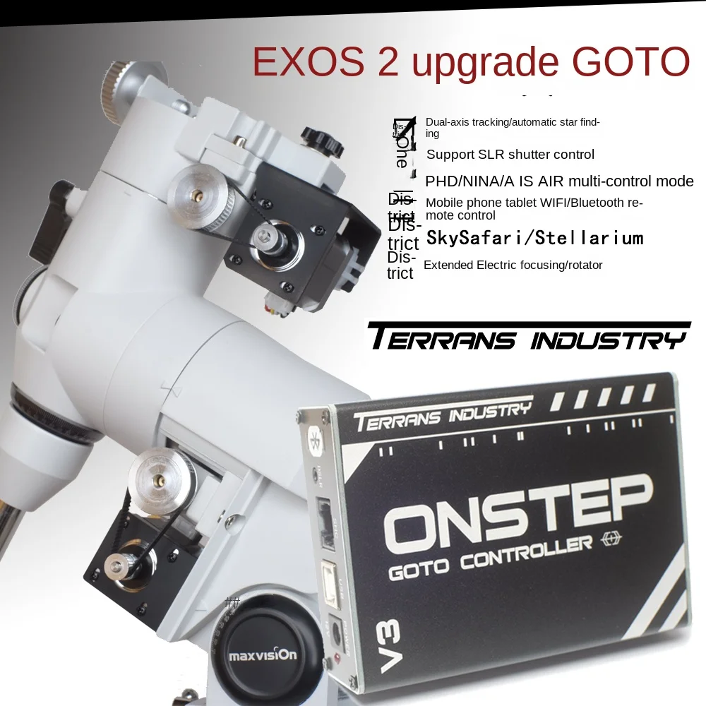 [new] Onstep Maxvision Exos-2 Equatorial Mount Onstep Goto Upgrade Kit ...