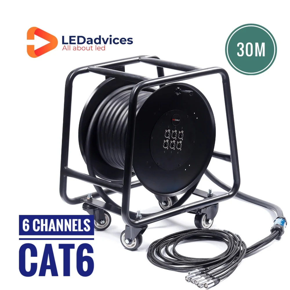 6-Multi-Channel-30m-CAT6-Snake-Cable-With-Reel-Car-For-AV-Events-SF-UTP ...