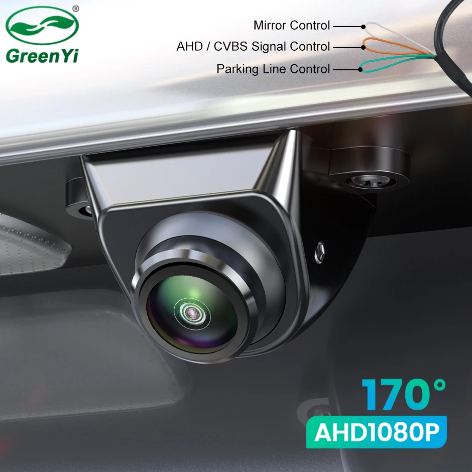 GreenYi-AHD1080P-Car-Rear-View-Camera-360-Adjustable-Mini-Side-Front ...