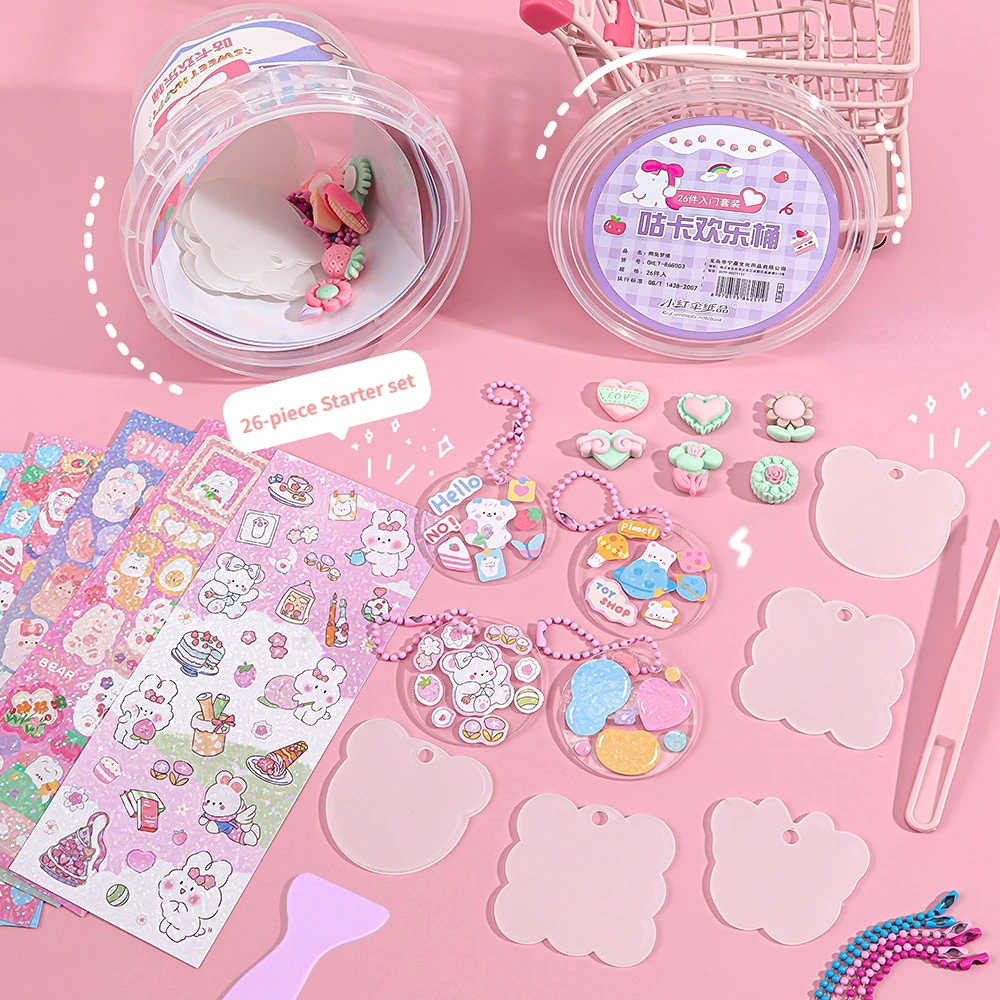 Goo Card Sticker Hand Account Material Cute Stickers Gift Box Holiday ...