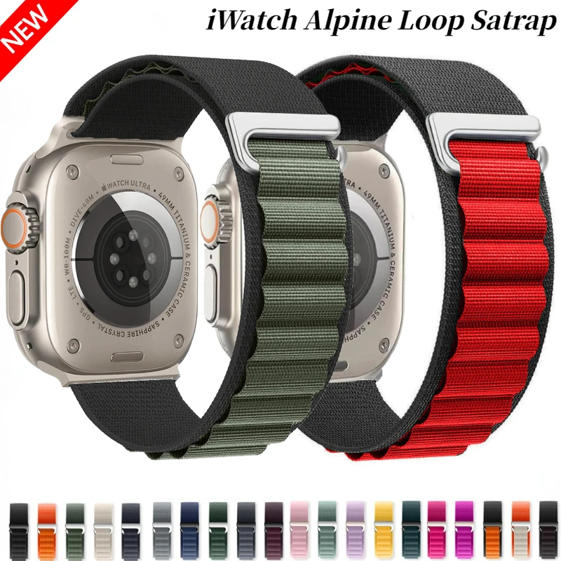 Alpine-Loop-Strap-For-Apple-Watch-Ultra-2-Band-49mm-9-8-7-45mm-41mm ...