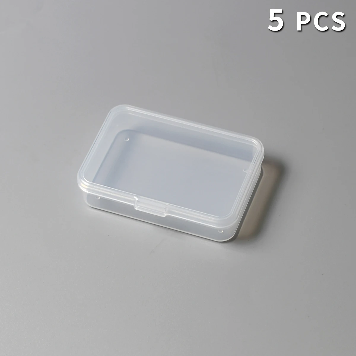 Small Rectan Storage Box Food Grade PP Transparent Mini Case Clear ...
