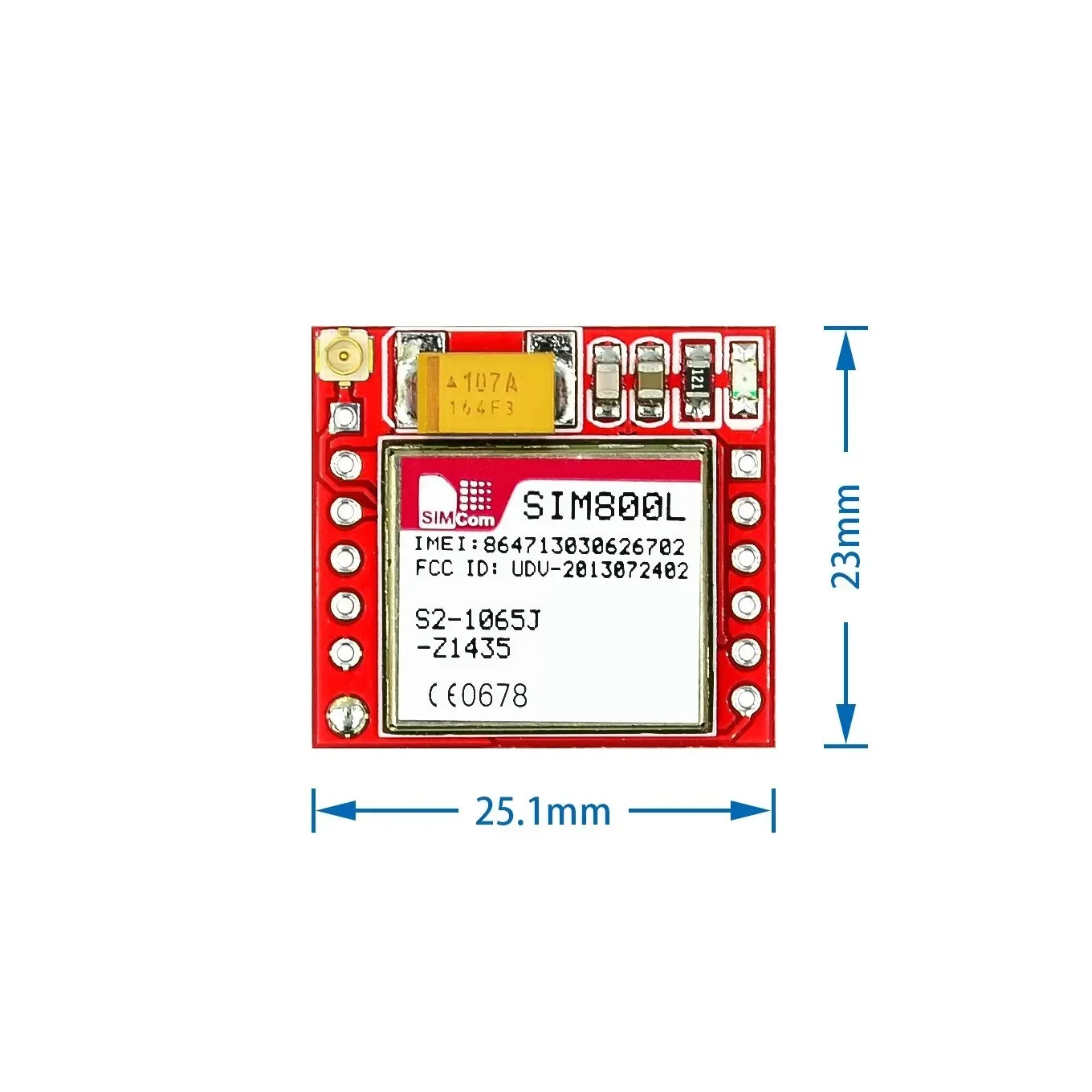 Gsm-module-Smallest-SIM800L-GPRS-GSM-Module-MicroSIM-Card-Core-BOard ...