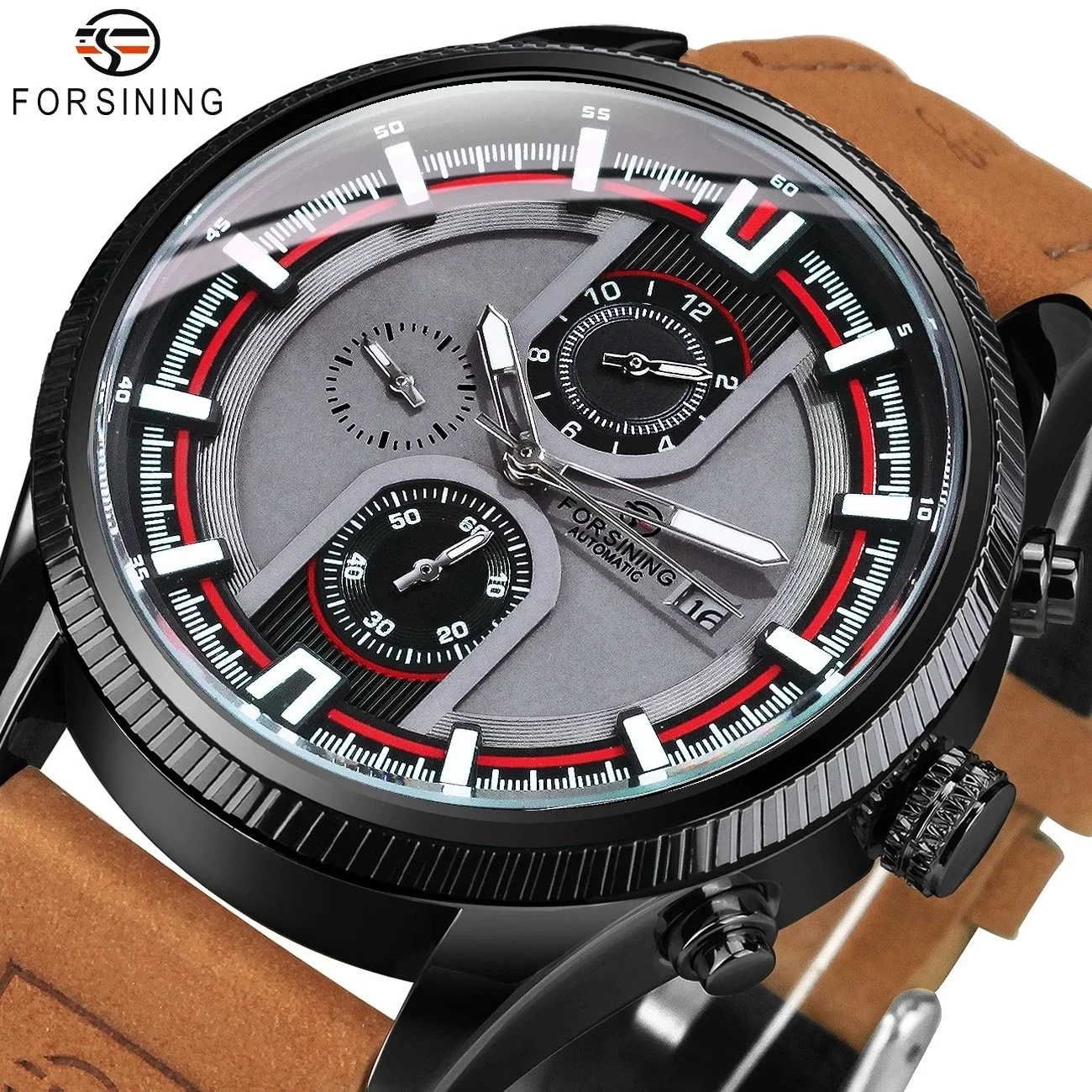 Forsining-382B-Retro-Fashion-Designer-Three-Dial-Decoration-Genuine ...