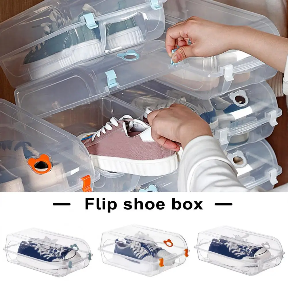 Stackable-Shoe-Box-Ventilated-Shoe-Storage-Box-Space-saving-Transparent ...