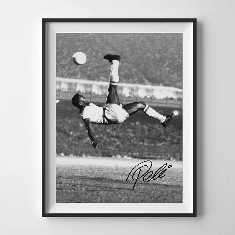 Pele Soccer Posters