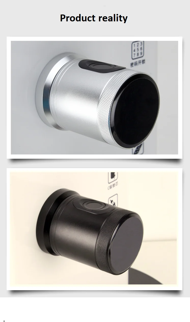 TTlock Tuya Bluetooth Lock TTlock & Tuya Smart Lock Round Handle ...