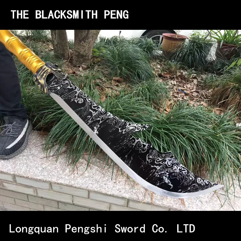 Espada-ancha-china-de-duke-guan-dao-18-armas-pr-ctica-de-Kung-Fu-espada ...