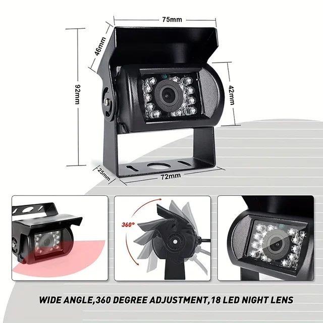 Adjustable Led Backup Camera