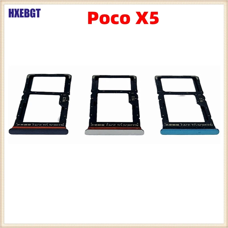 Sim-Card-Tray-For-Xiaomi-Poco-X5-22111317PG-Sim-SD-Memory-Card-Holder ...