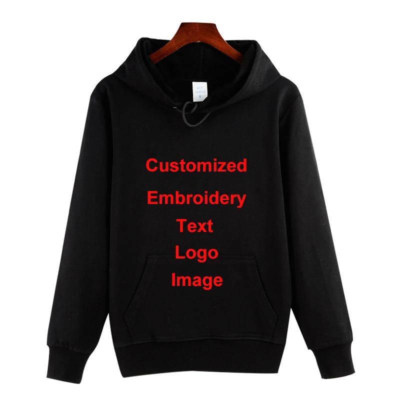 Custom-Embroidery-Logo-Solid-Hooded-Sweater-Men-s-Loose-Size-Autumn ...