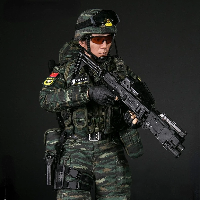 Estartek 1/6 Chinese Special Police Unit Snow Leopard Commando ...