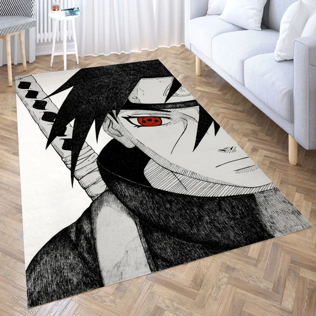 Itachi Uchiha Sharingan Naruto Rug Anime Custom Carpet, 44% OFF