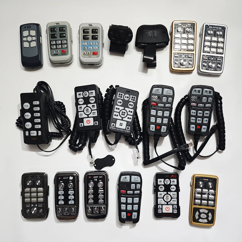 Wireless-Remote-Control-Alarm-Horn-Parts-MIC-System-Megaphone-for-Car ...