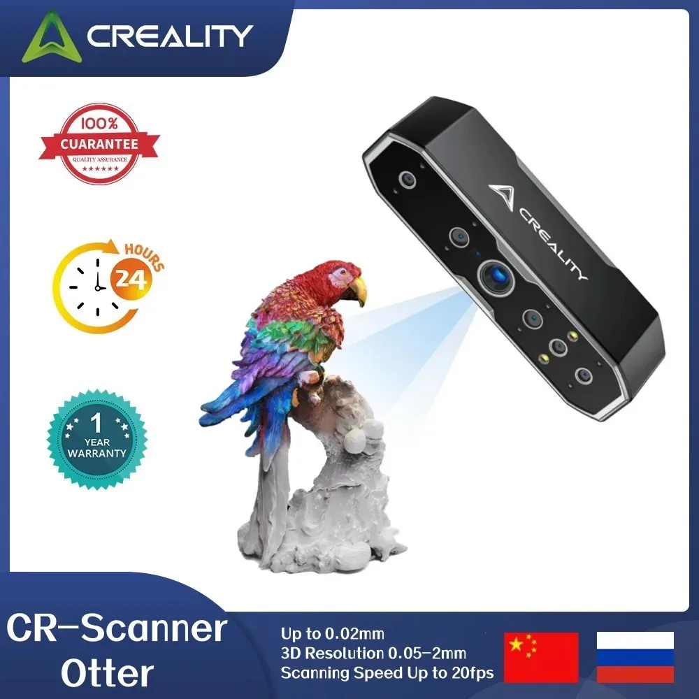 Creality-3D-Scanner-CR-Scan-Otter-0-02mm-Accuracy-Anti-Shake-Tracking ...