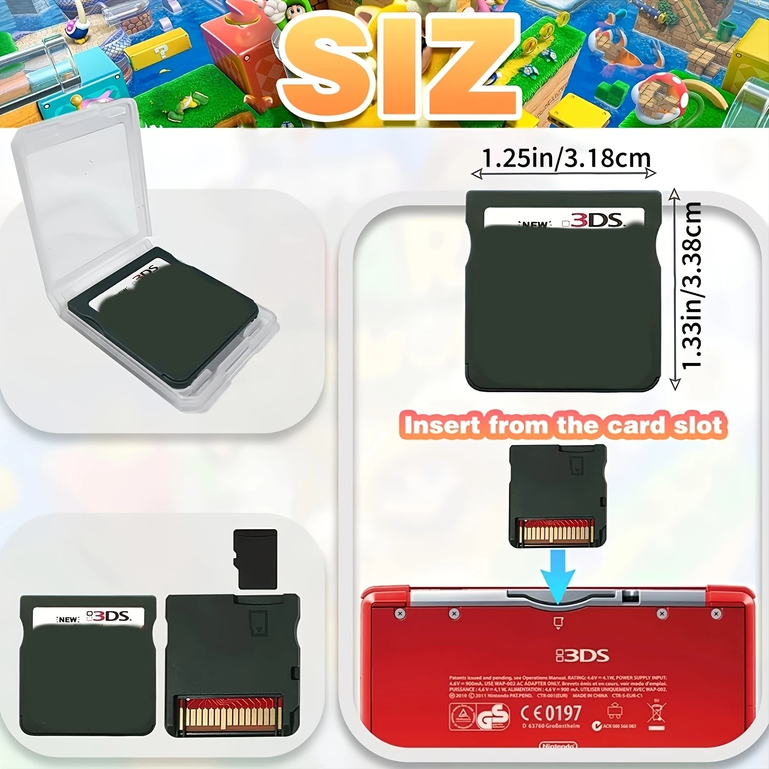Nintendo 2ds Game Cards