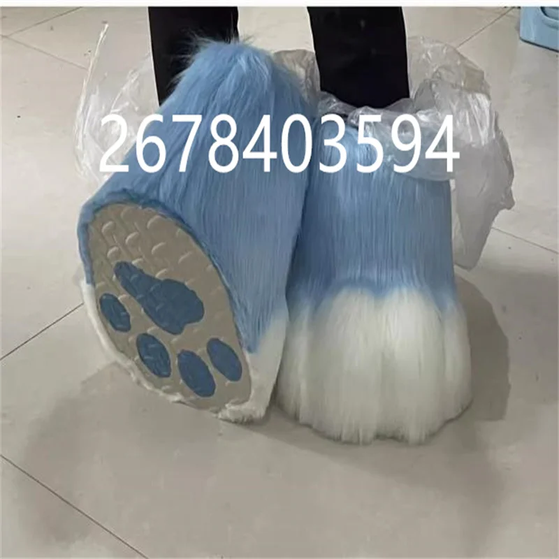 3D Printed Toes Fursuit Cosplay Paw Shoes Furry Cosplay Rubbit Cat ...