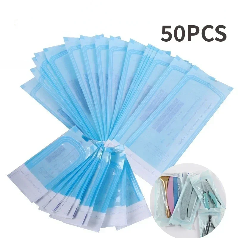 20/50pcs Self-sealing Sterilization Pouches Bags 5 Sizes Medical-grade ...