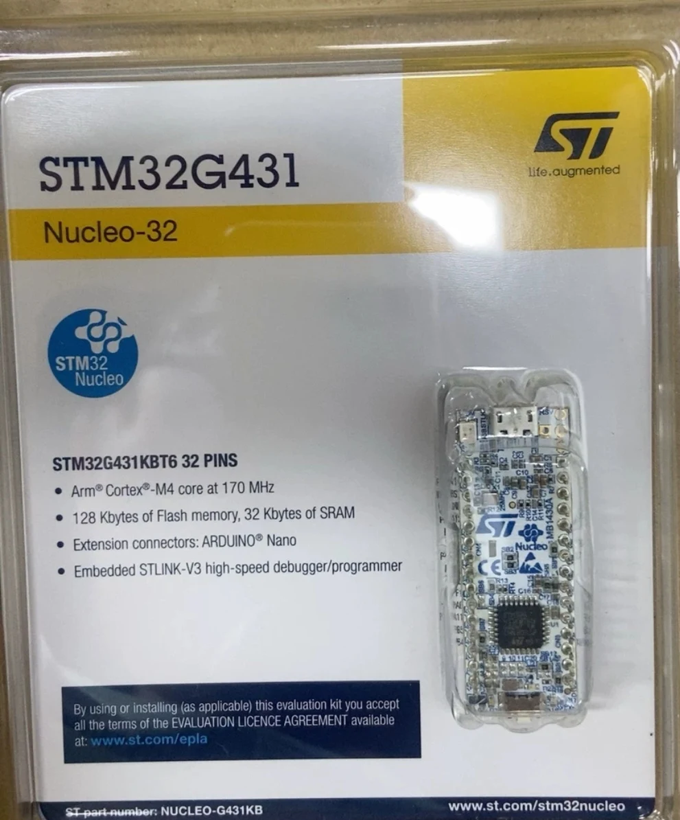 Nucleo-g431kb Stm32 Nucleo-32 Development Board With Stm32g4 Stlink-v3e ...