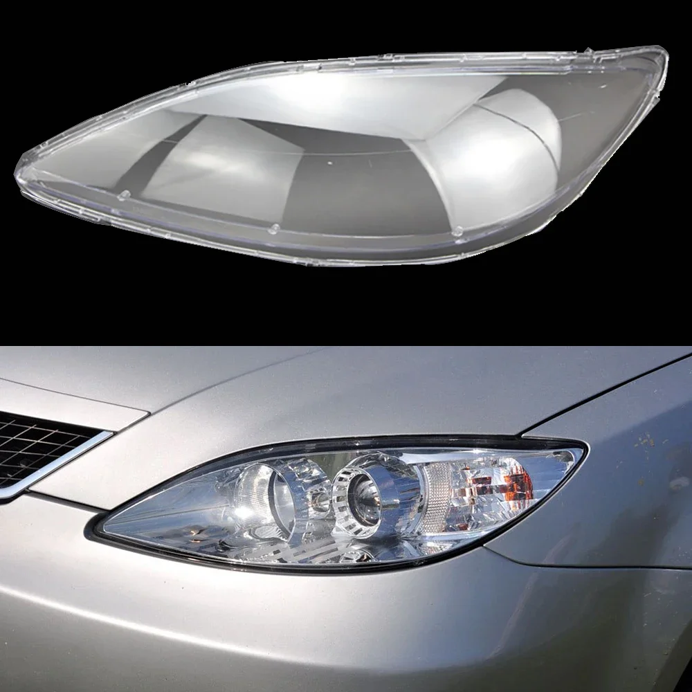 For Haima 3 Auto Lamp Light Case Hatchback Sedan Car Headlight Lens ...