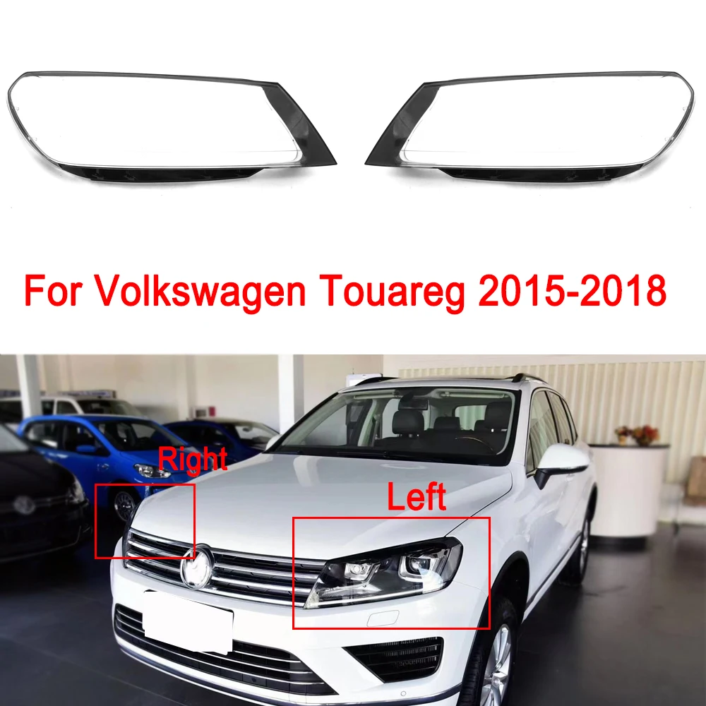 Car-Front-Headlight-Cover-For-Volkswagen-Touareg-2015-2016-2017-2018 ...