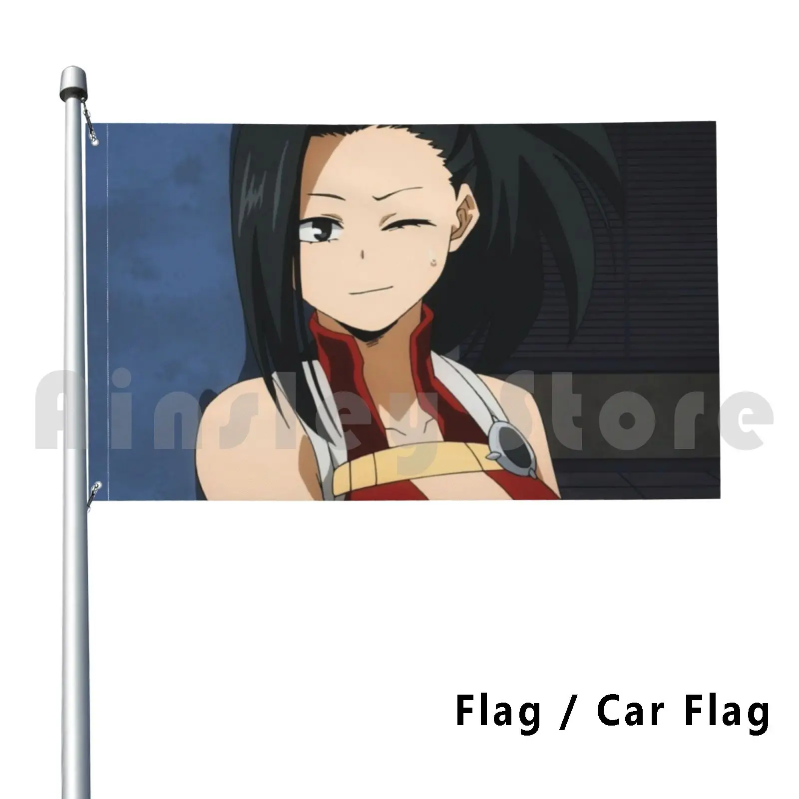 Flag-Car-Flag-Momo-Yaoyorozu-Hat-Bakugo-Bnha-Hero-Academia-Boku-No-Hero ...