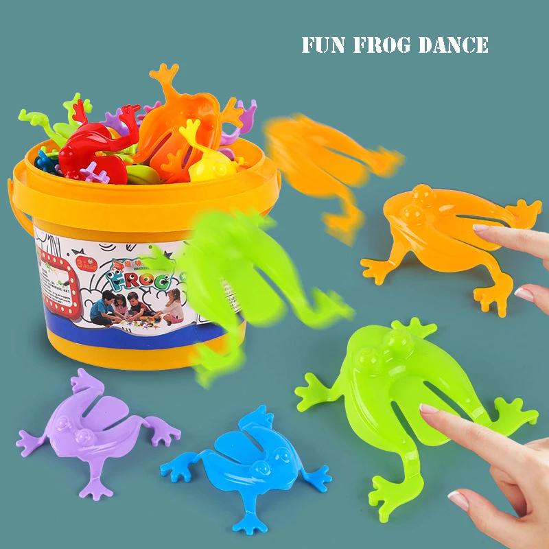 Jumping-Frog-Bounce-Fidget-For-Assorted-Stress-Reliever-Toys-Novelty ...