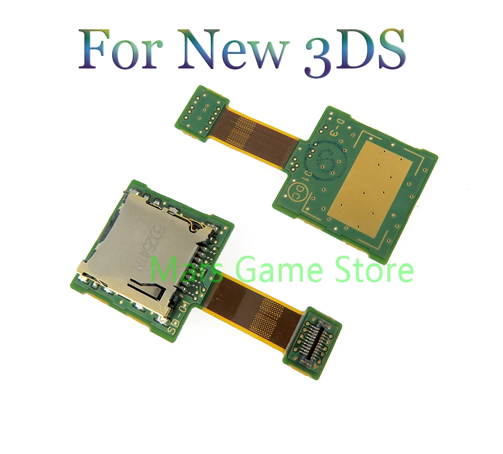 8PCS-For-Nintendo-New-3DS-SD-Card-Slot-Reader-Socket-TF-Card-Reader ...