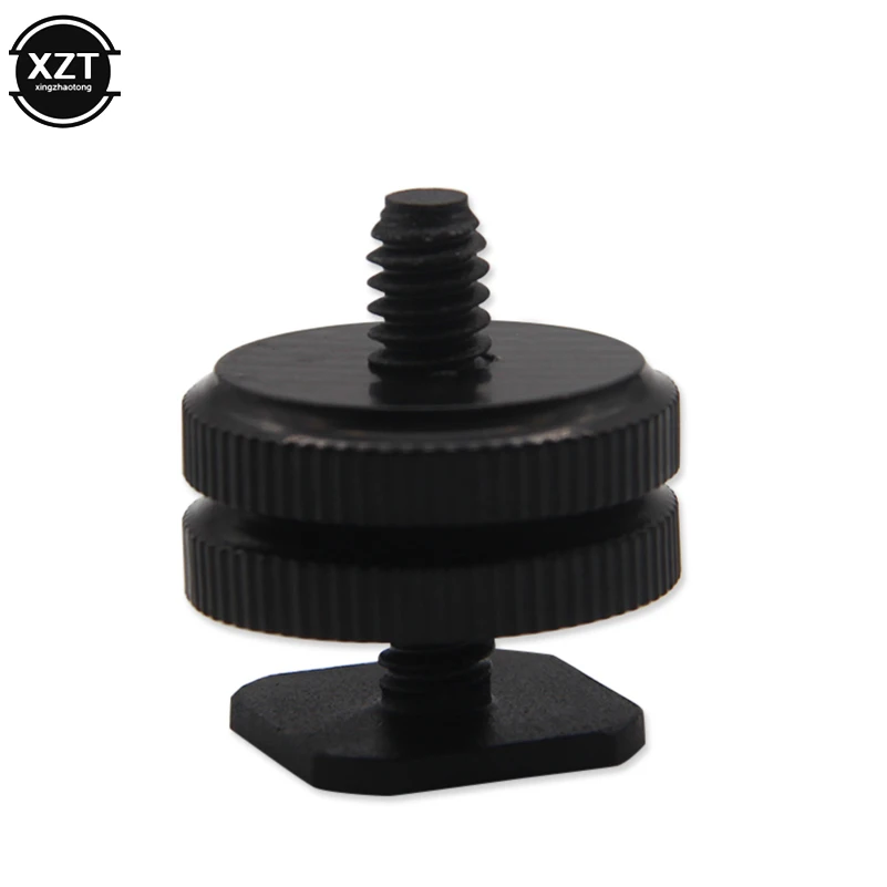 1-4-Male-to-Female-Double-Layer-Thread-Screw-Mount-Adapter-Tripod-Plate ...