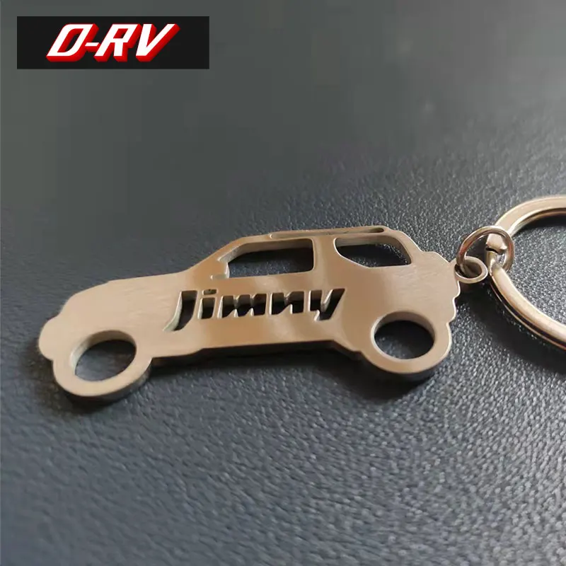 Key Ring Car Model Toy For Suzuki Jimny Jb64 Jb74w 2019 2020 Stainless ...